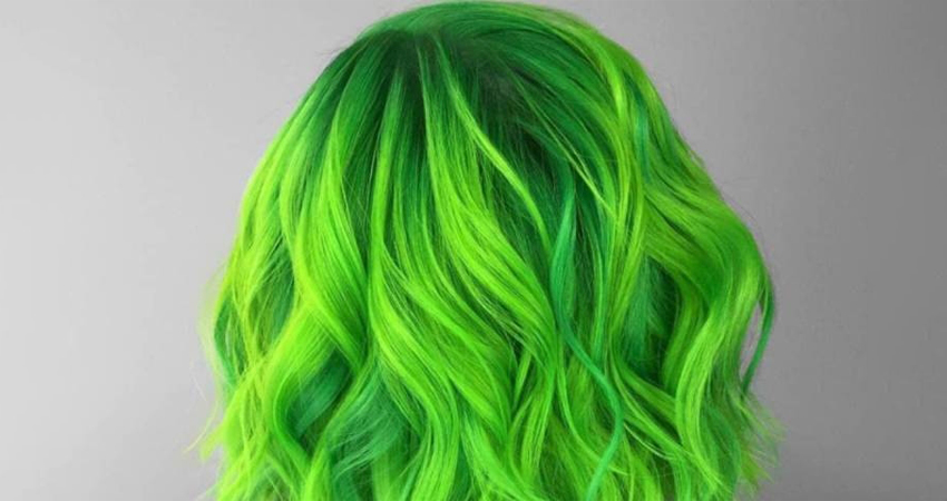 ترکیب رنگ موی سبز | دانشنامه سیب