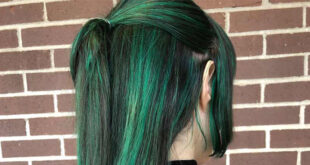 ترکیب رنگ موی سبز | دانشنامه سیب